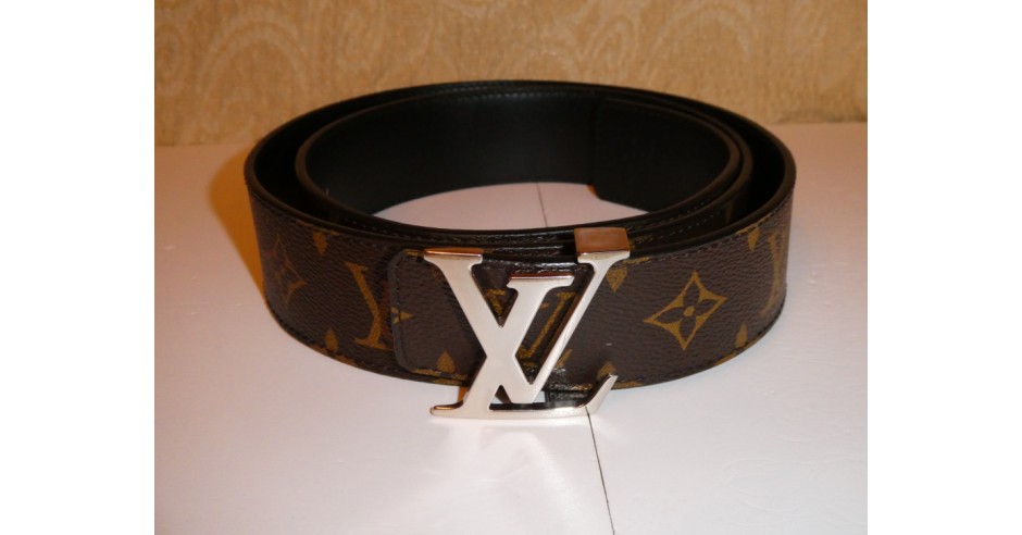 CUREA LOUIS VUITTON - LV M9821 - Reversibila Maro/Negru - 100/40cm ...