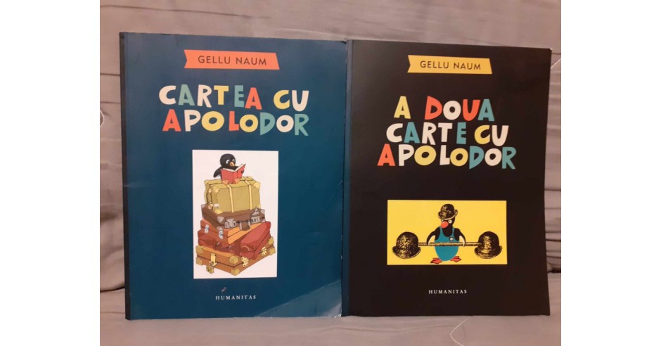 Cartea cu Apolodor & A Doua Carte cu Apolodor, Gellu Naum, 2 Vol ...