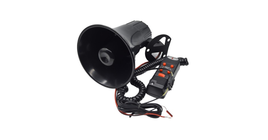 Sirena auto cu 5 sunete si microfon, ES7825, 100W | arhiva Okazii.ro