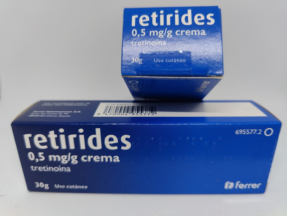 Retirides tretinoin 0.05% acnee riduri pete melasma 30gr | arhiva Okazii.ro