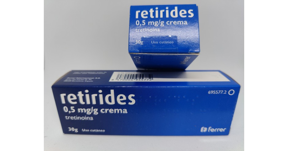 Retirides tretinoin 0.05% acnee riduri pete melasma 30gr | arhiva Okazii.ro