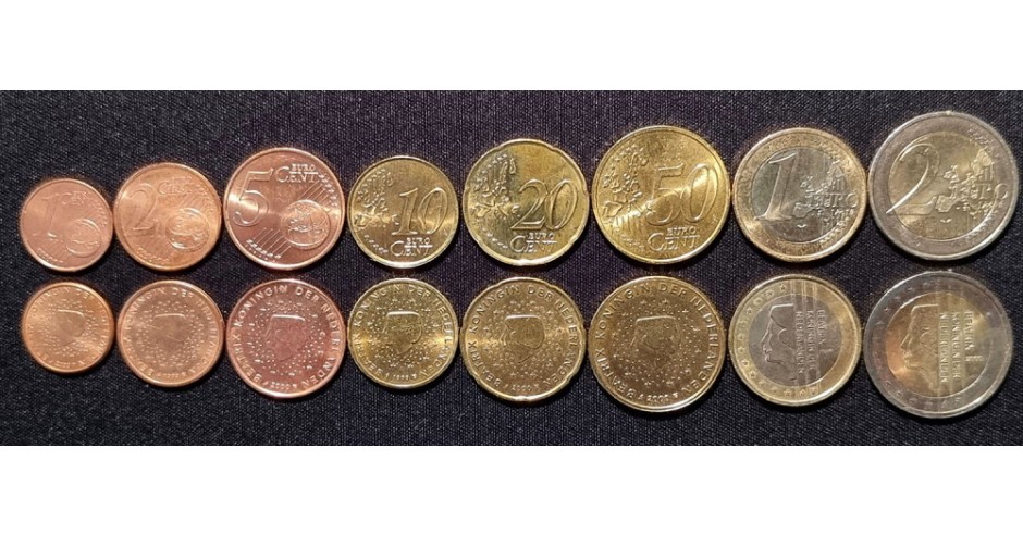 Set monede euro Olanda 1999-2000 | arhiva Okazii.ro