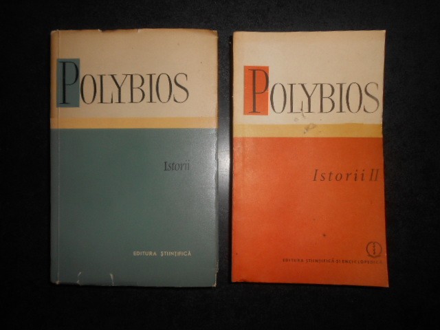 Polybios - Istorii (1966-1988) volumele 1 si 2 | arhiva Okazii.ro
