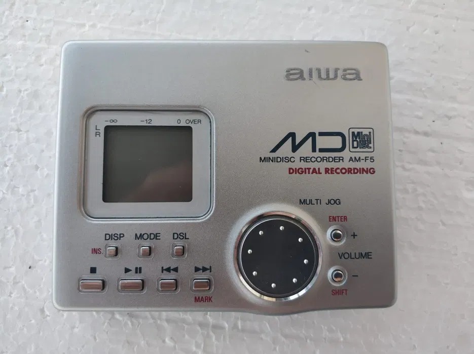 Walkman Aiwa minidisc recorder AM-F5 model rar de colectie | arhiva ...