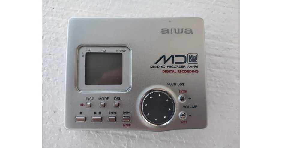 Walkman Aiwa minidisc recorder AM-F5 model rar de colectie | Okazii.ro