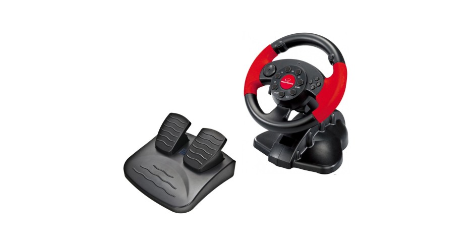 Volan Gaming Esperanza High Octane pentru Playstation 3, PC | arhiva ...