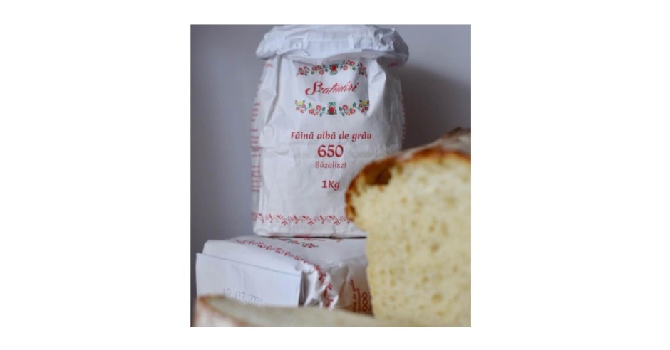 Bax 10 Pachete Faina Alba 650 SZATMARI, 1 kg, Faina de Grau, Faina Alba ...