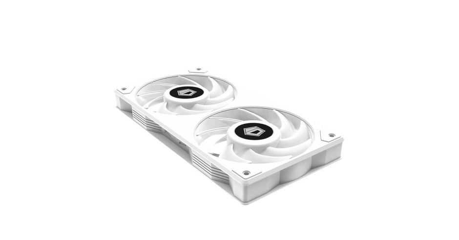 Ventilator radiator ID-Cooling ICEFAN 240 Snow 240mm iluminare aRGB ...