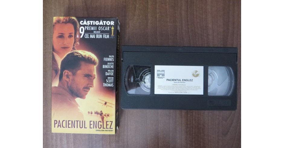 Pacientul englez (The English Patient) caseta video VHS originala ...