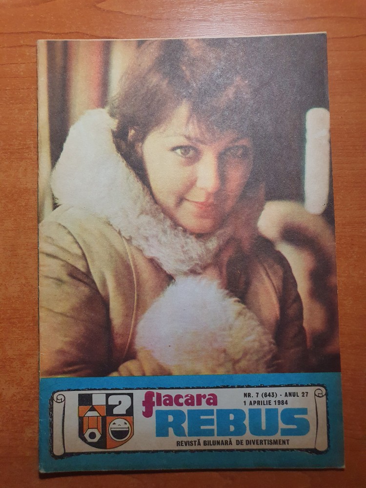 Revista flacara rebus 1 aprilie 1984-total necompletata | Okazii.ro