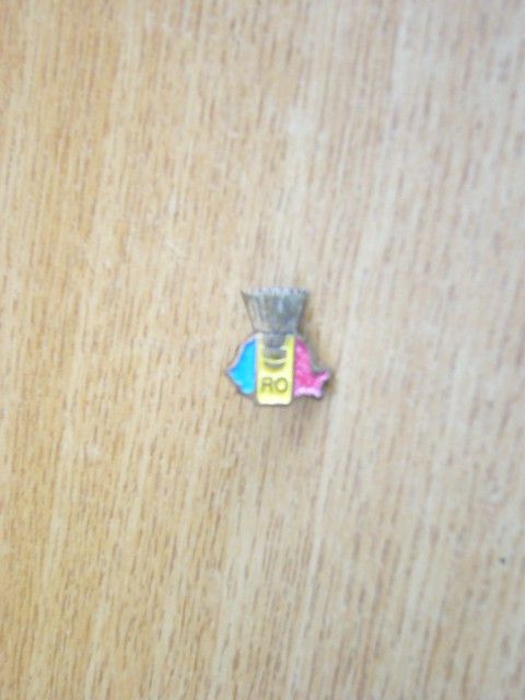 CM3 N3 20 - insigna - steag si insemne nationale - tricolorul si harta ...