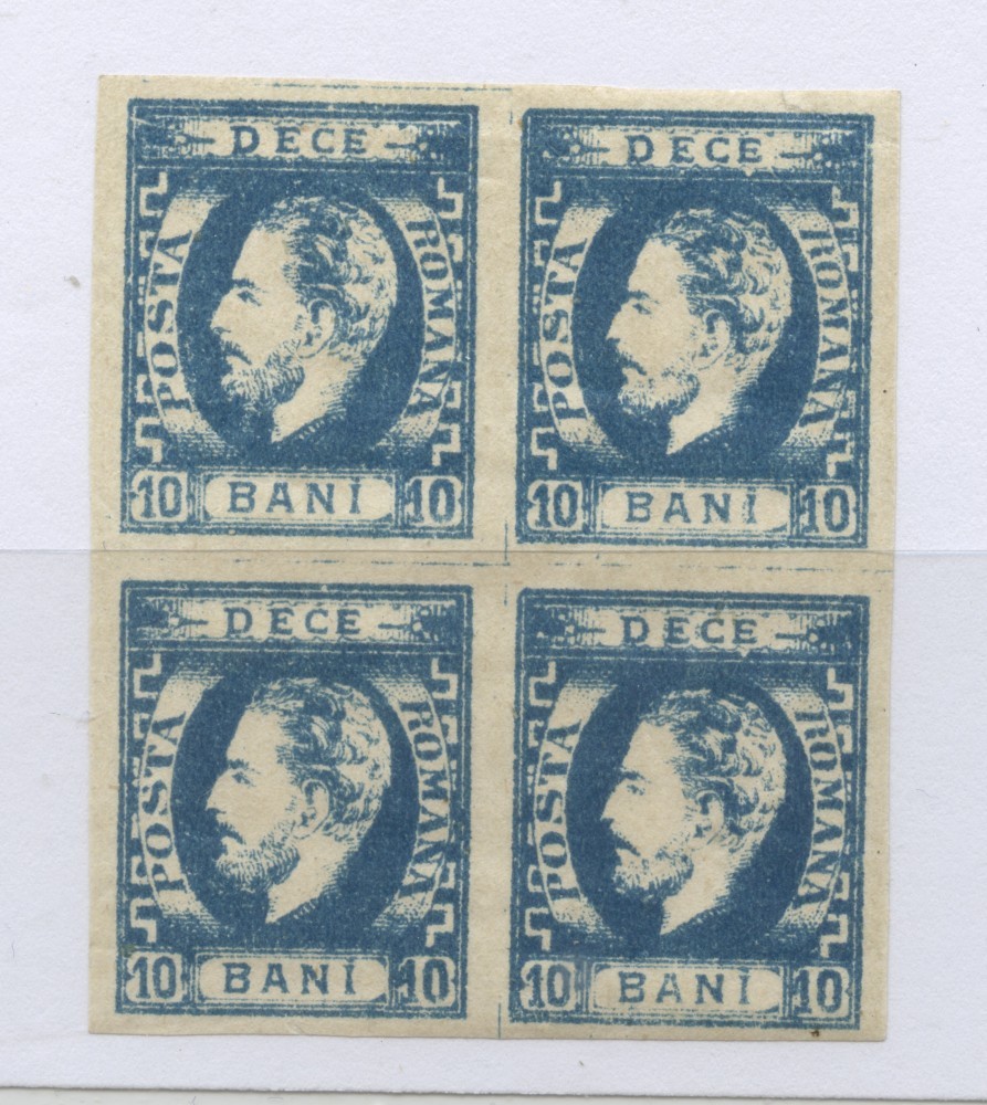 1872-ALBASTRU VERZUI INCHIS(ALBASTRU DE PRUSIA,BLK DE 4.RRRR+/MI 5400 ...