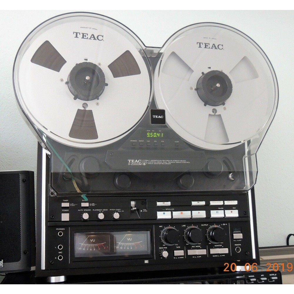 TEAC X-2000M, DBX, EE-Profi-Master-HiFi Tape Deck, 2-piste, 19/38 ...