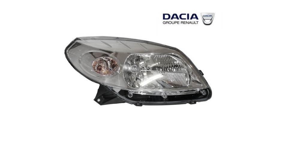 Far Dacia Sandero dreapta - Original Dacia-Renault - motorVIP ...
