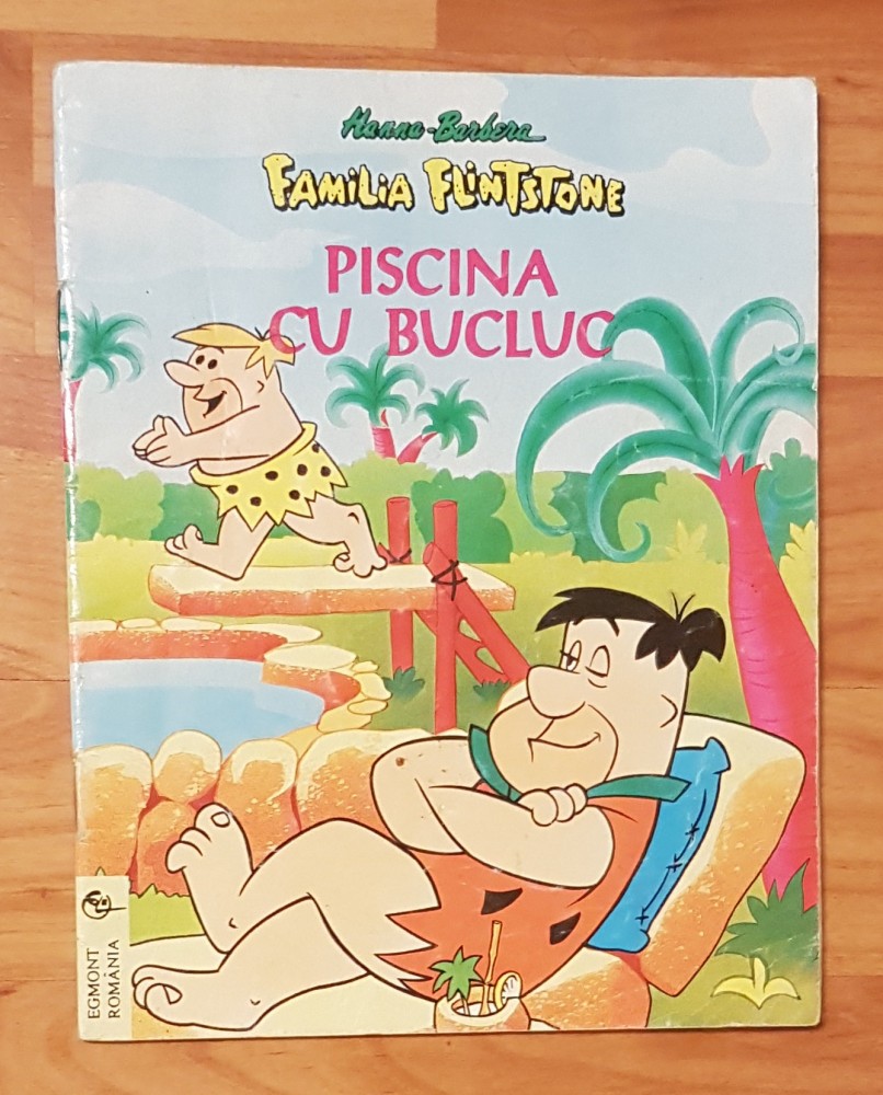 Piscina cu bucluc Familia Flintstone Hanna Barbera Egmont | arhiva ...