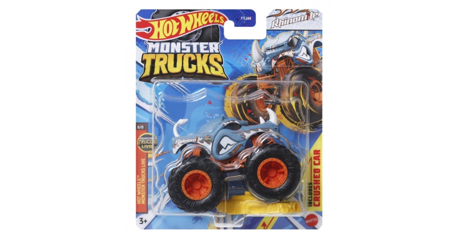 HOT WHEELS MONSTER TRUCK MASINUTA RHINOMITE SCARA 1:64 | Okazii.ro