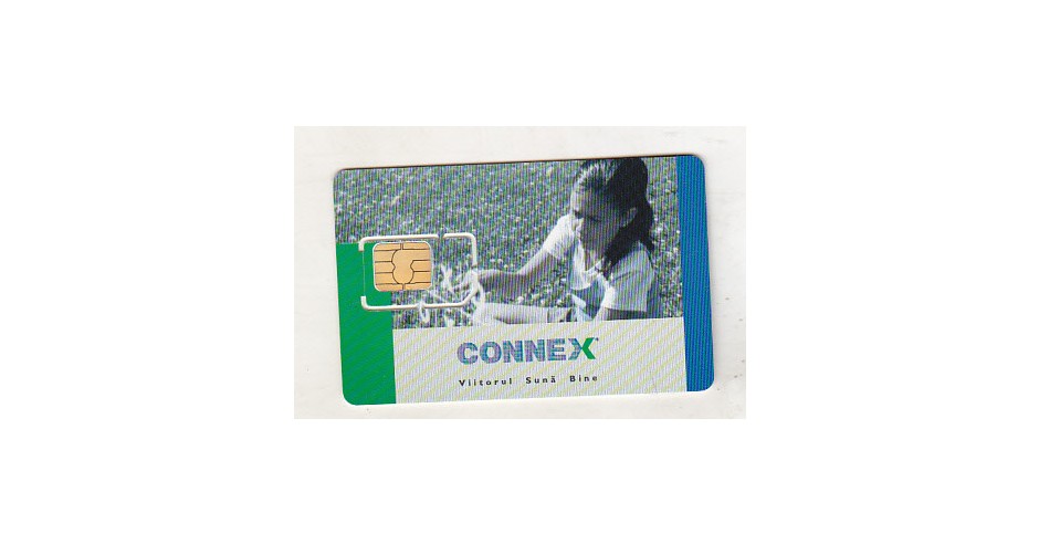 Bnk card Cartela telefonica de colectie - SIM Connex - stare perfecta ...