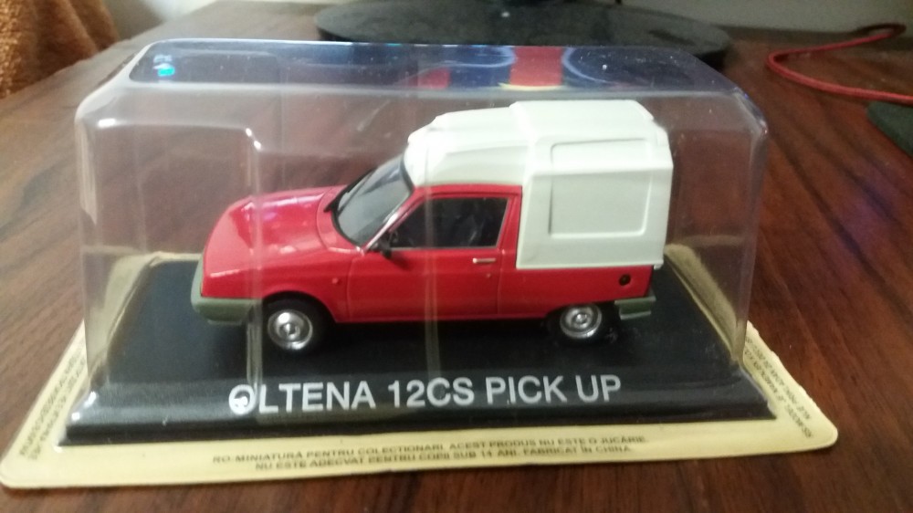 macheta Oltena 12cs Pick-Up {Oltcit)+rev.masini de legenda nr.72-dea,1/ ...