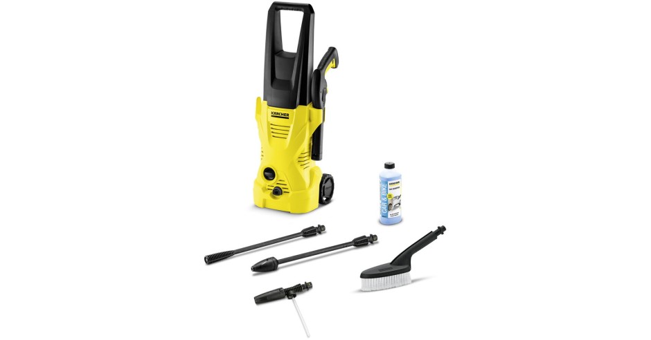 Aparat de spalat cu presiune Karcher K2 Car, 1400 W, 110 bar presiune maxima, 360 l/h debit ...