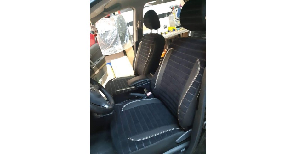 Duster II (2018-) - Huse de scaun Premium "Luxury negru" | arhiva Okazii.ro