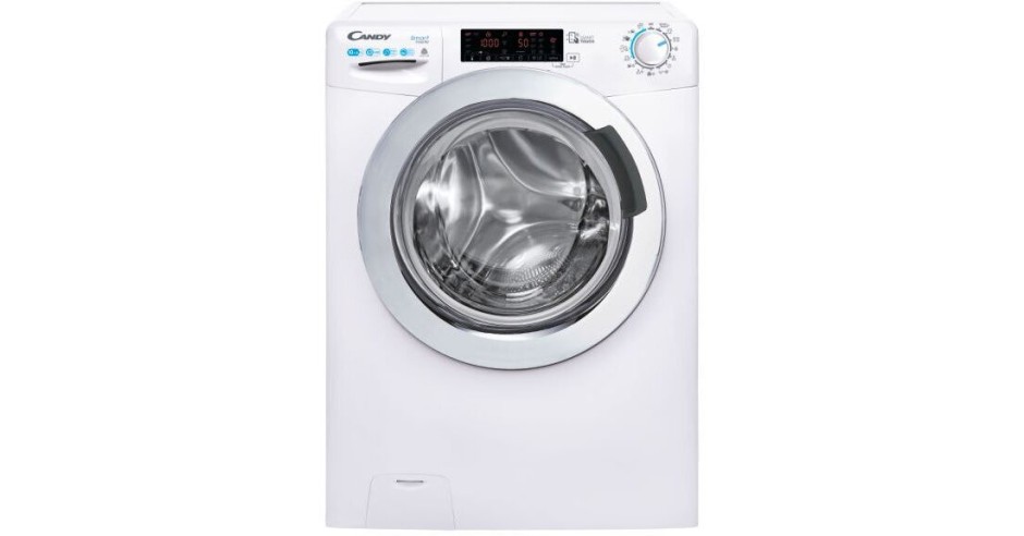 Masina de spalat rufe cu uscator Candy Smart CSWS 6106TWMCE-S, 10 kg ...