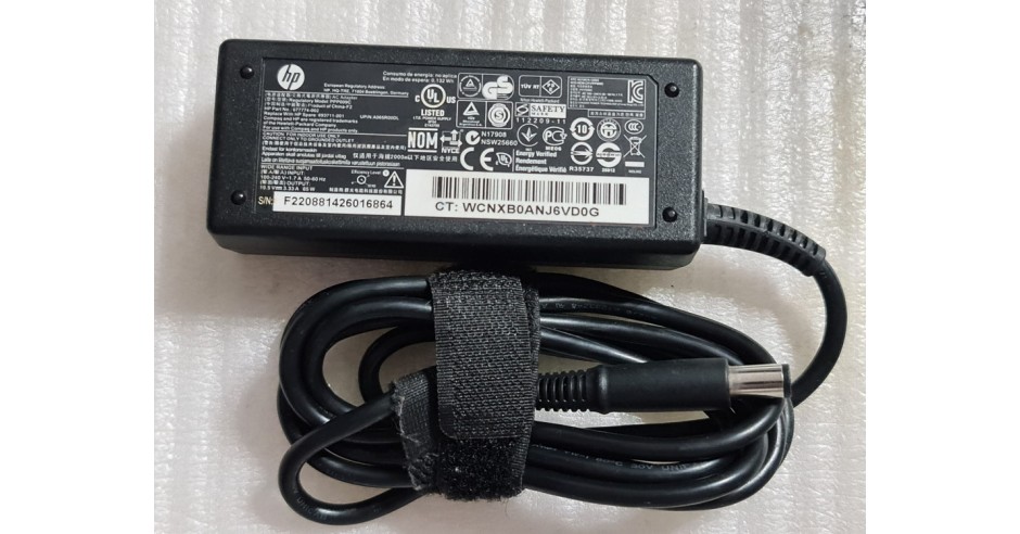 Incarcator laptop original HP, 19.5V, 3.33A cu pin central (smart pin ...