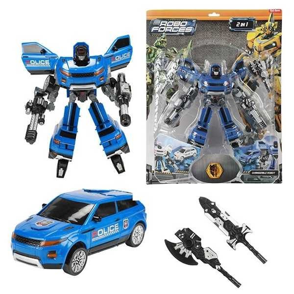 Robot Transformabil in Masina SUV Roboforces 20 cm Toi-Toys TT30087Z ...