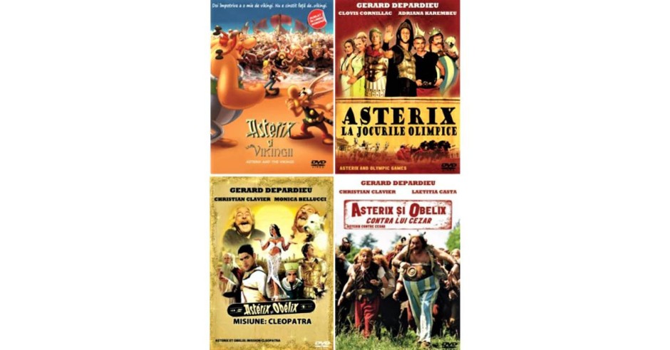 Dvd Colectia Asterix Si Obelix Boxset 4 Discuri | arhiva Okazii.ro