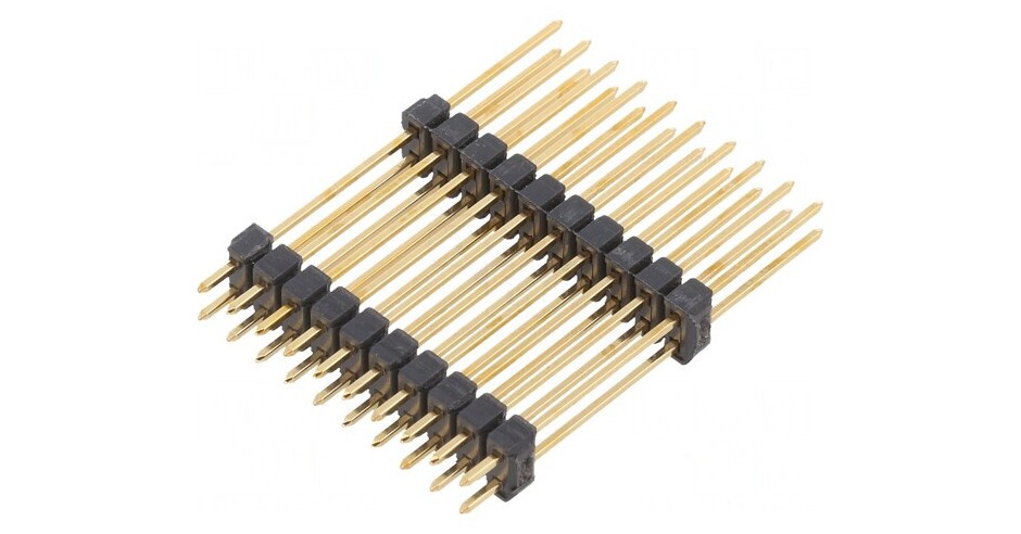 Conector Pin Header 2x10 Pini Aurit 2.54mm THT | Okazii.ro