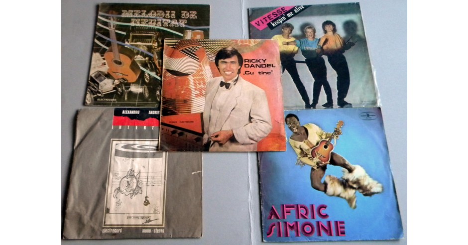 5 discuri de vinyl / vinil, Electrecord anii 80, Dandel, Andries ...
