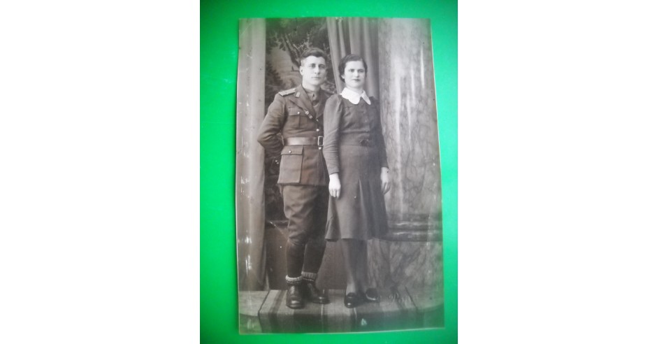HOPCT 452 N MILITAR ROMAN-FOTO E POPP PLOIESTI 1940-FOTOGRAFIE VECHE ...
