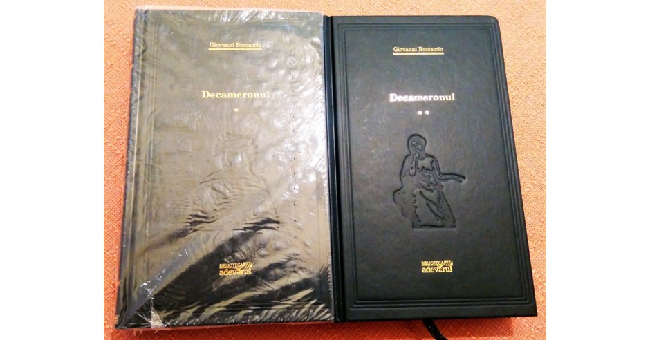 Decameronul 2 Volume. Colectia Adevarul 100 Nr. 37, 38 - Giovanni ...