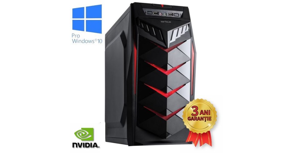 Sistem Nou Serioux, Intel® i7-4470 16GB RAM DDR3 SSD 256GB GTX 960 2GB ...