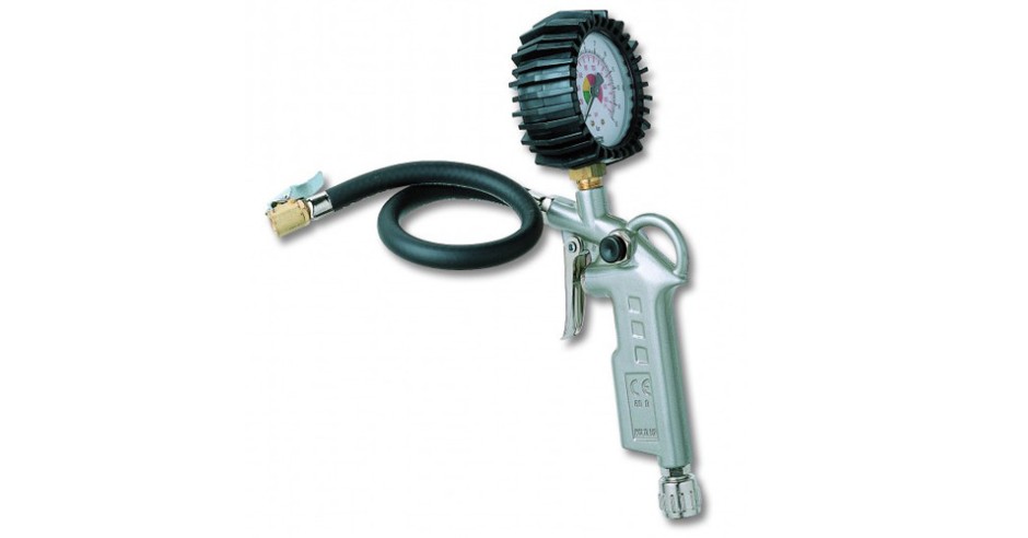Pistol pneumatic pentru umflat Gav 60D, cu manometru | arhiva Okazii.ro
