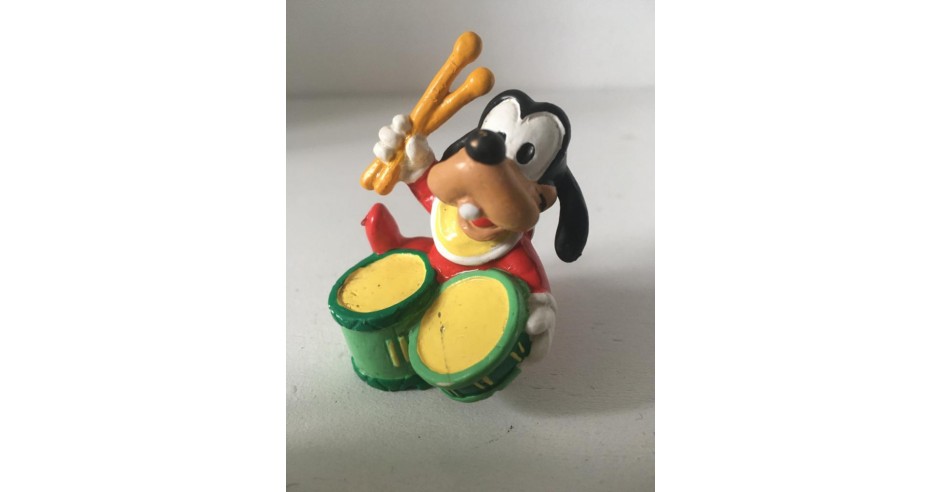 * Figurina Bully veche Goofy tobosar 1988 Walt Disney Company West ...