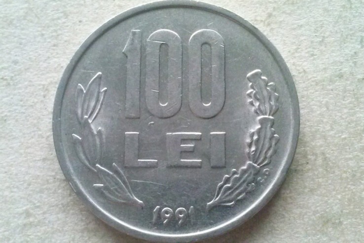 Moneda 100 lei 1991. Cumpara ieftin, pret bun