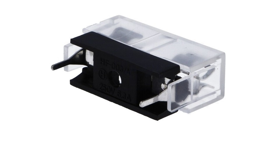 Soclu cu protectie sigurante cilindrice 5x20mm 6A 250V 20mohm PROFFUSE ...