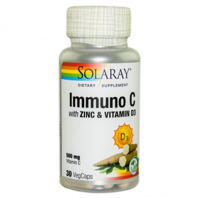 IMMUNO C PLUS ZINC&VITAMIN D3 30cps SECOM | Okazii.ro