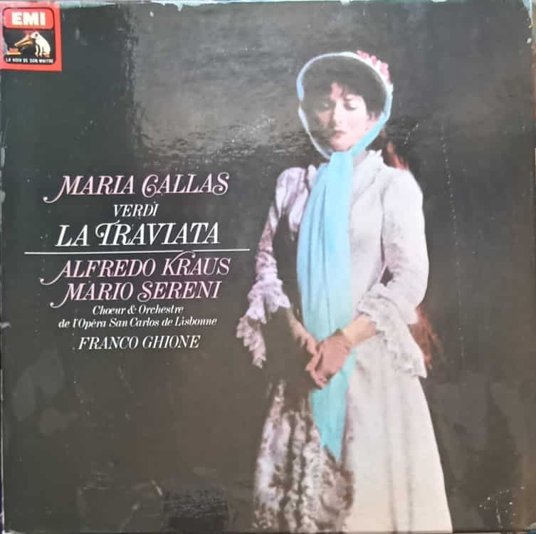 Disc vinil, LP. La Traviata. SETBOX 2 DISCURI VINIL-Verdi, Maria Callas ...