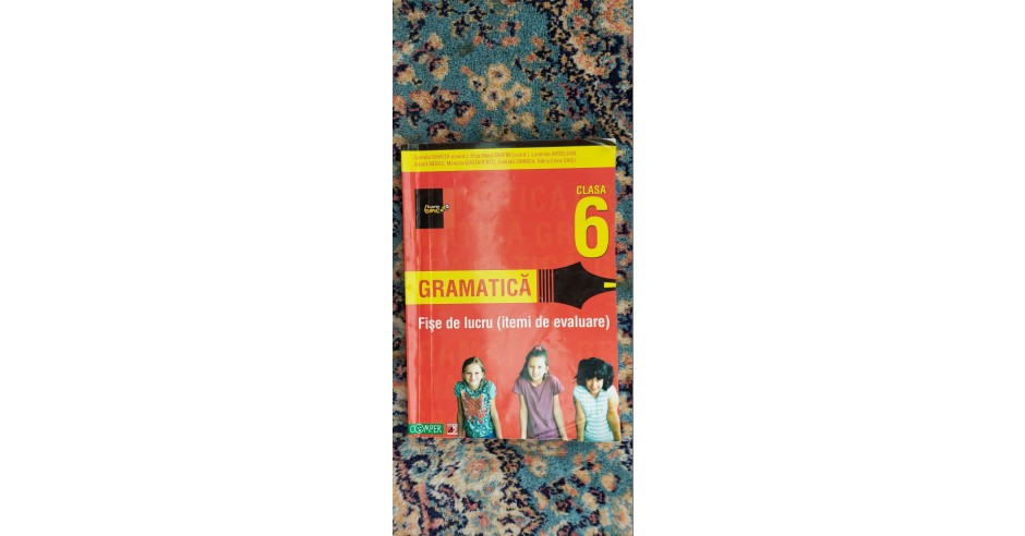 GRAMATICA CLASA A VI A FISE DE LUCRU , ITEMI DE EVALUARE CHIRITA TROFIN ...