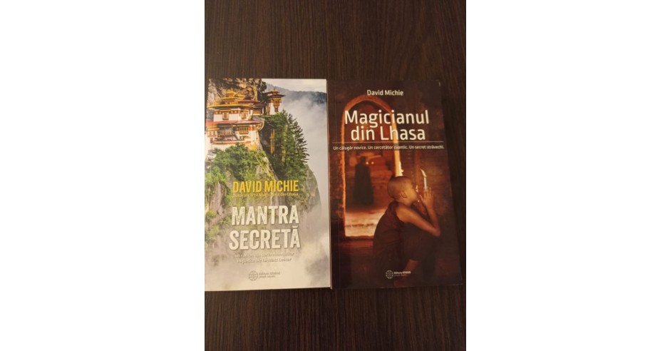 David Michie - Magicianul din Lhasa + Mantra secreta | Okazii.ro