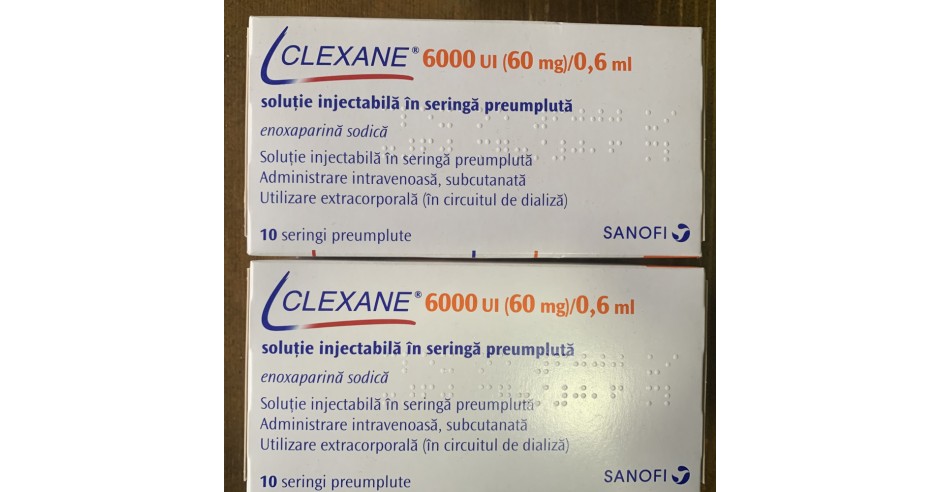 Clexane 0.6 | arhiva Okazii.ro