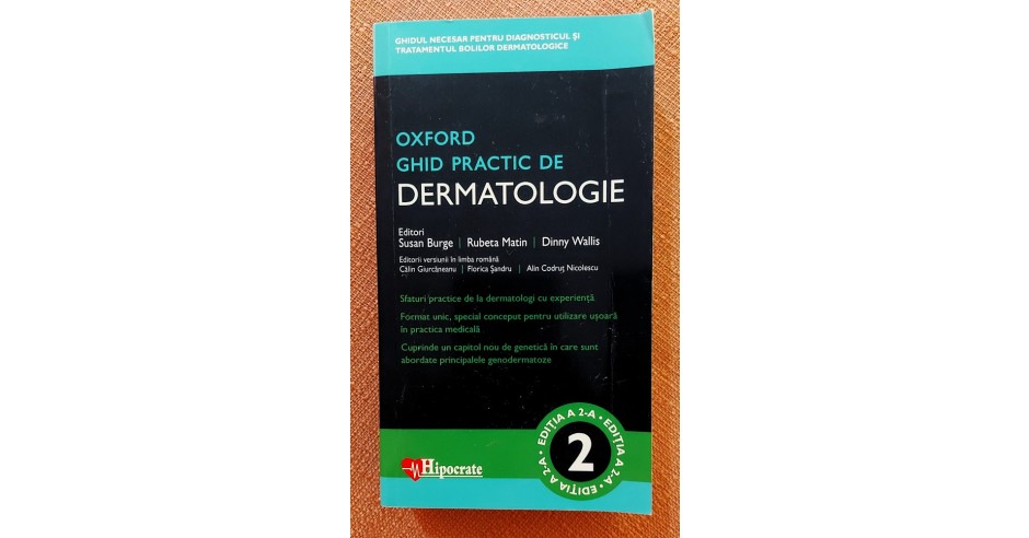Ghid practic de dermatologie. Editura Hipocrate, 2020 - Susan Burge ...