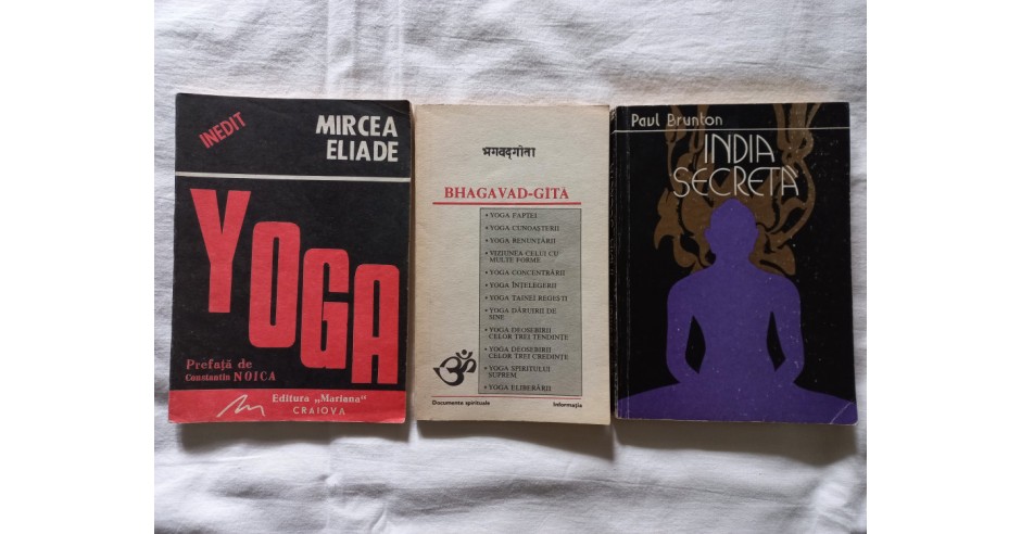 YOGA - MIRCEA ELIADE + BHAGAVAD-GITA + INDIA SECRETA - PAUL BRUNTON ...