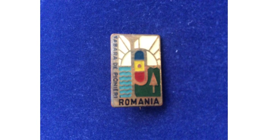 Insigna pionieri - România - Pionier - Tabăra de pionieri - Năvodari ...