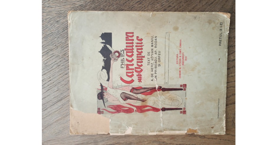 CARICATURA SUB OCUPATIE - text de A. DE HERZ , ADRIAN MANIU , ION ...