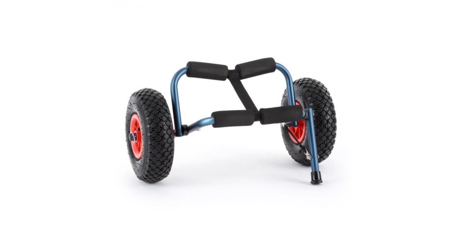 KLARFIT SEA MULE BL, carucior de caiac, suport, aluminiu, eloxat ...