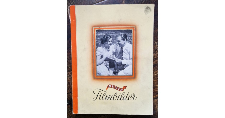 1936 Album cu 250 cartonase cu actori de la tigari GREILING Tabac Tutun ...