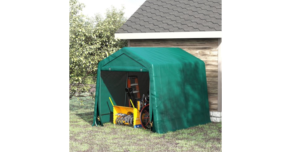 Copertina de Garaj pentru Exterior Outsunny 2,4x2m pentru Masini ...