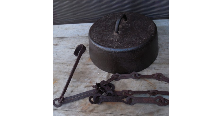 TEST MARE SI VECHI DIN FONTA MASIVA, GROASA CU LANT - PENTRU COPT PAINE ...